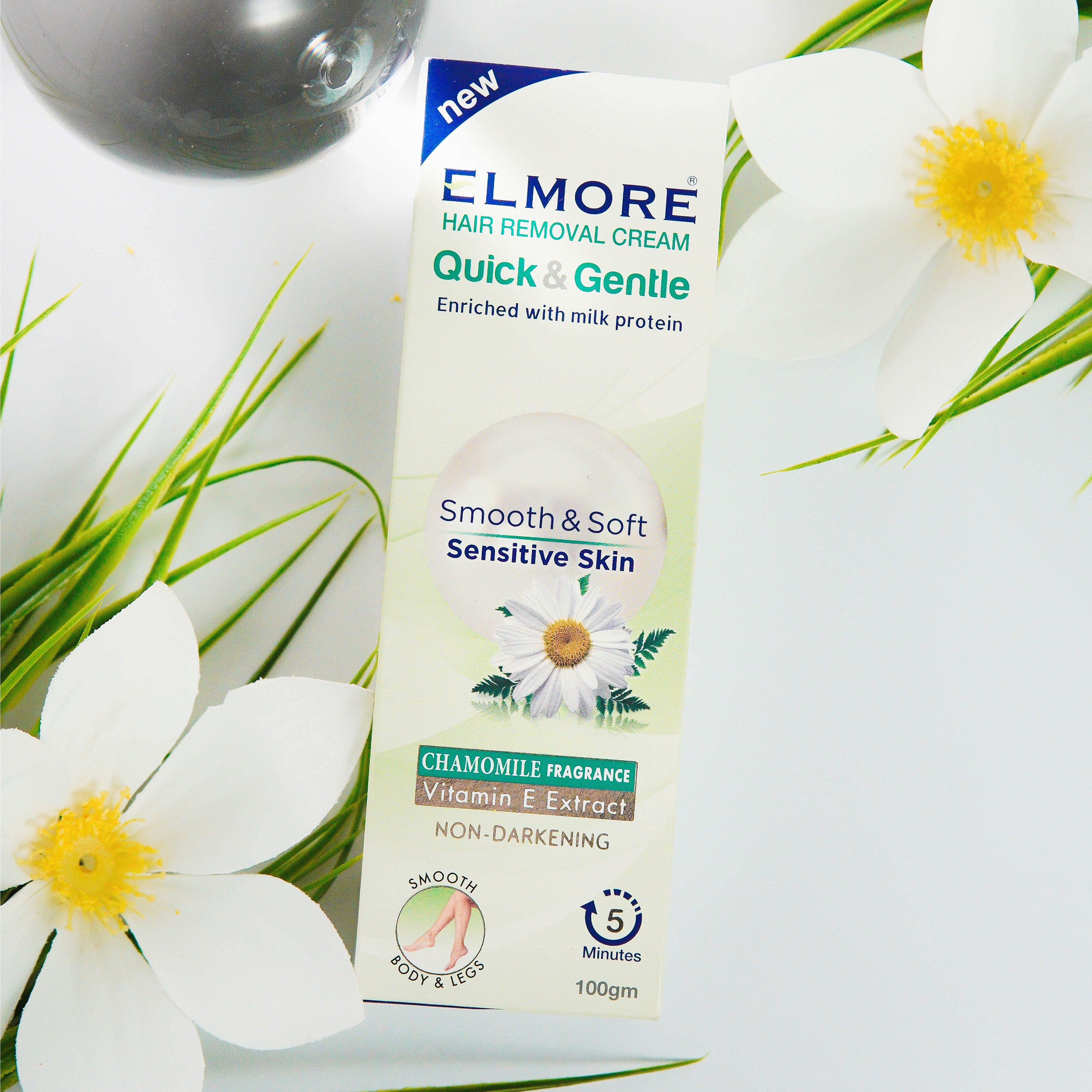Buy Elmore Hair Removal Cream Chamomile Fragrance Online in Pakistan ...